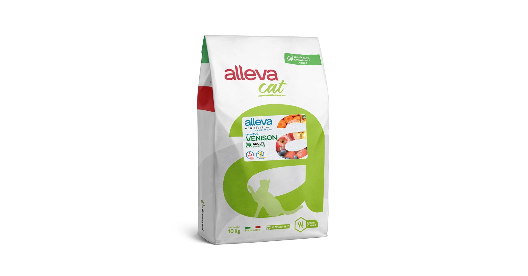 Alleva Equilibrium Cat Sensitive Venison (10kg, szarvassal) - Alleva ...